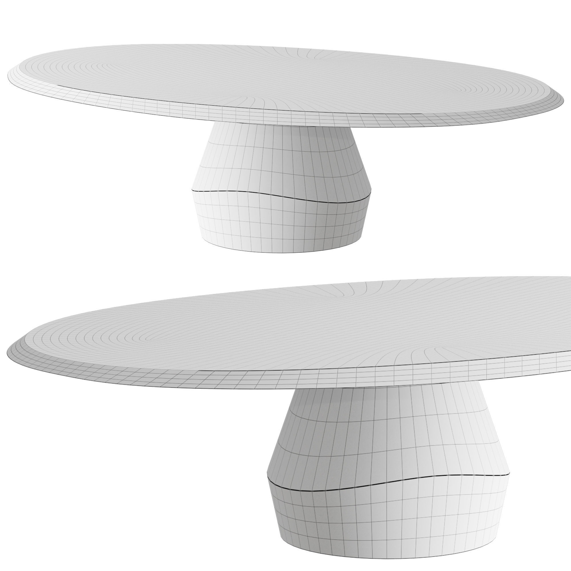 YAB Dining Table 3D model | CGTrader