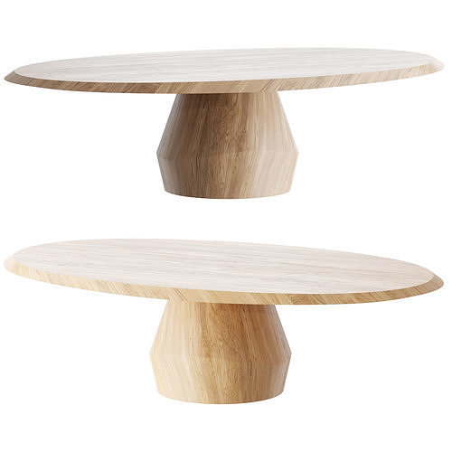 YAB Dining Table 3D model | CGTrader