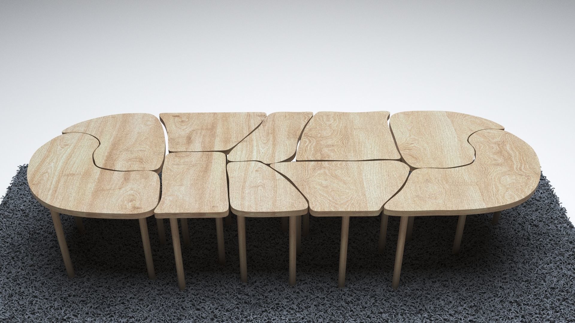 table-3ds max 3D model | CGTrader