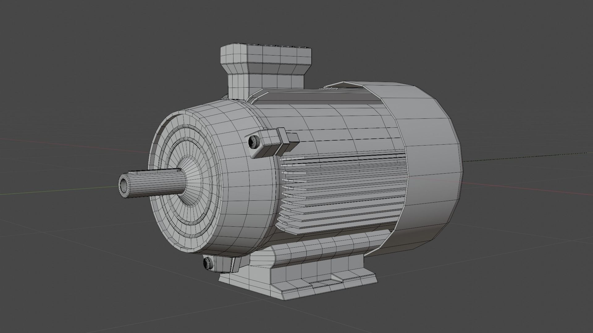 3 Phase Synchronous Motor 3d Model Cgtrader