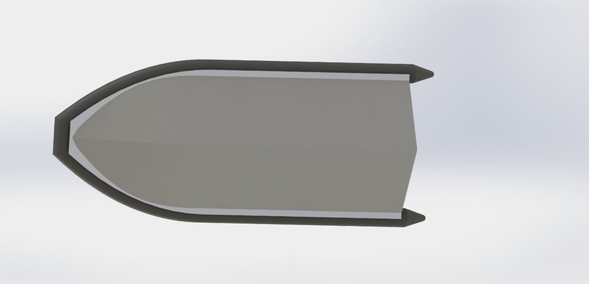 Inflatable Boat 3D model 3D printable | CGTrader