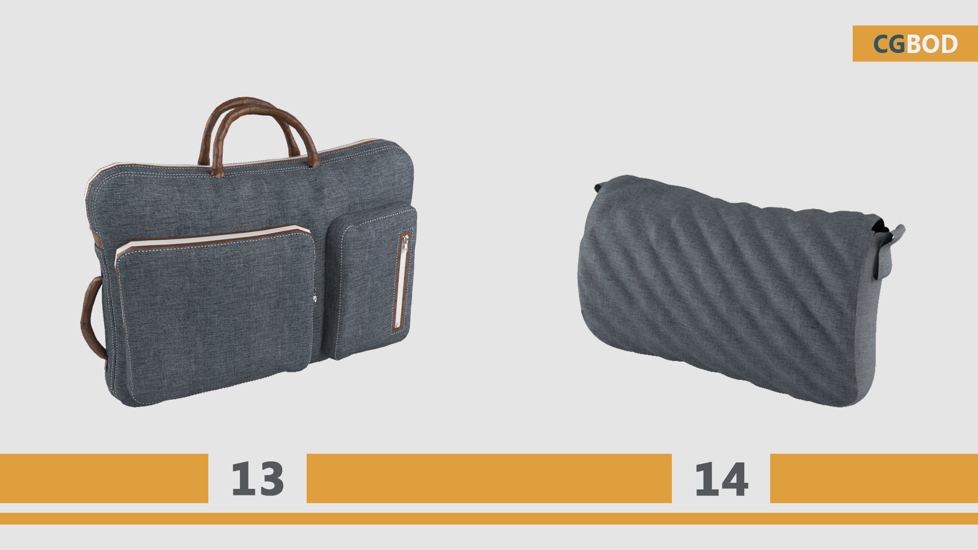 20 Briefcase and Bag Base Mesh 3D model | CGTrader