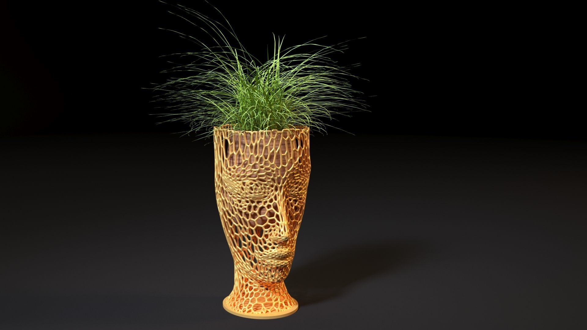 Planter head 2 3D model 3D printable | CGTrader
