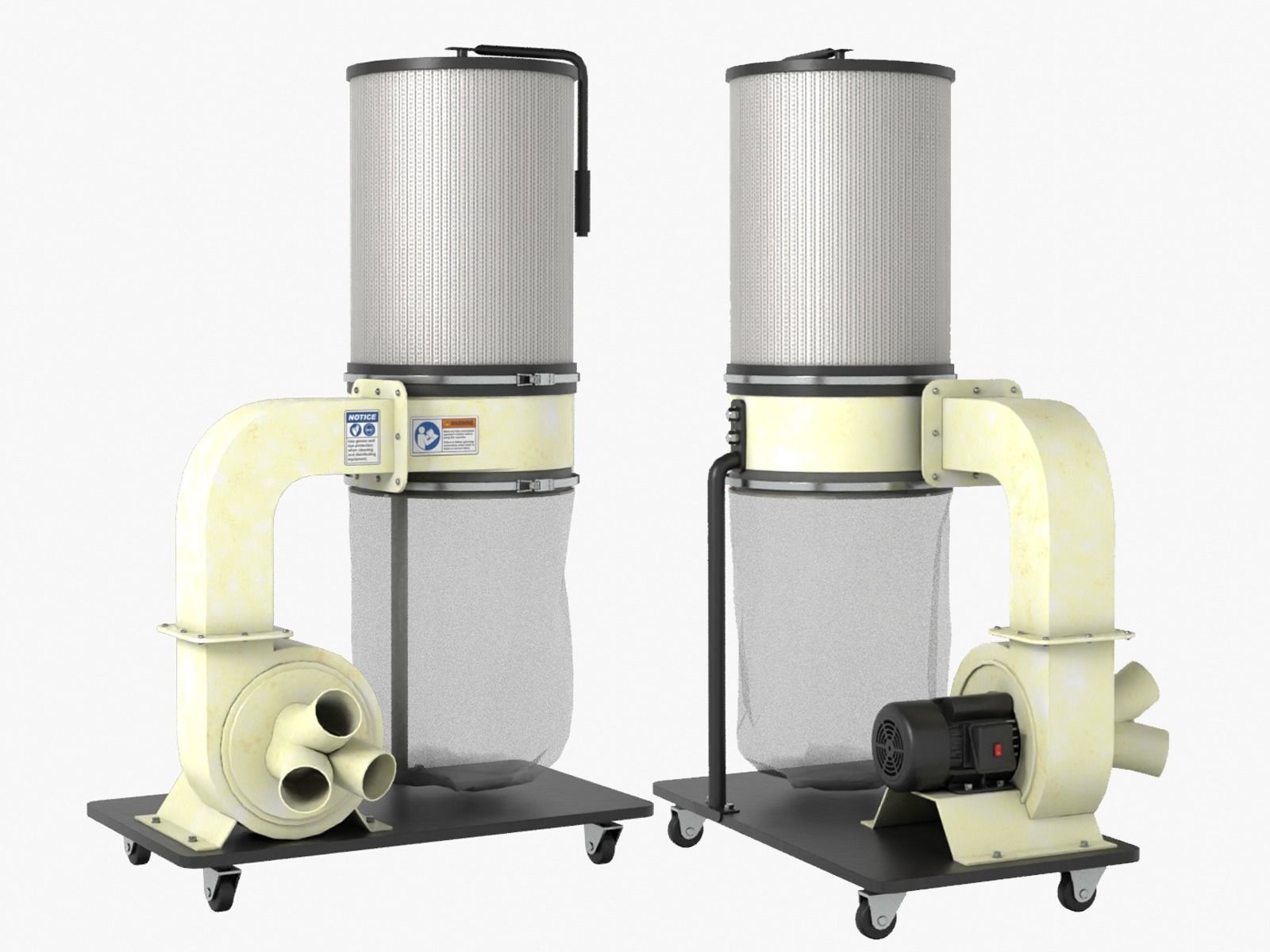 3D model Canister Dust Collector VR / AR / low-poly | CGTrader