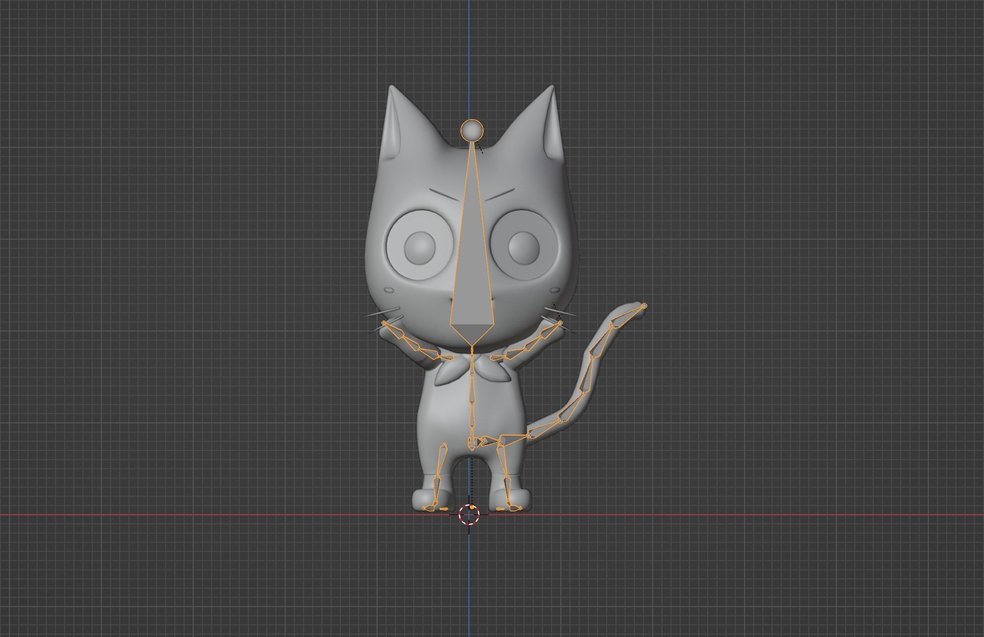 Happy - Fairy Tail 3D model rigged | CGTrader