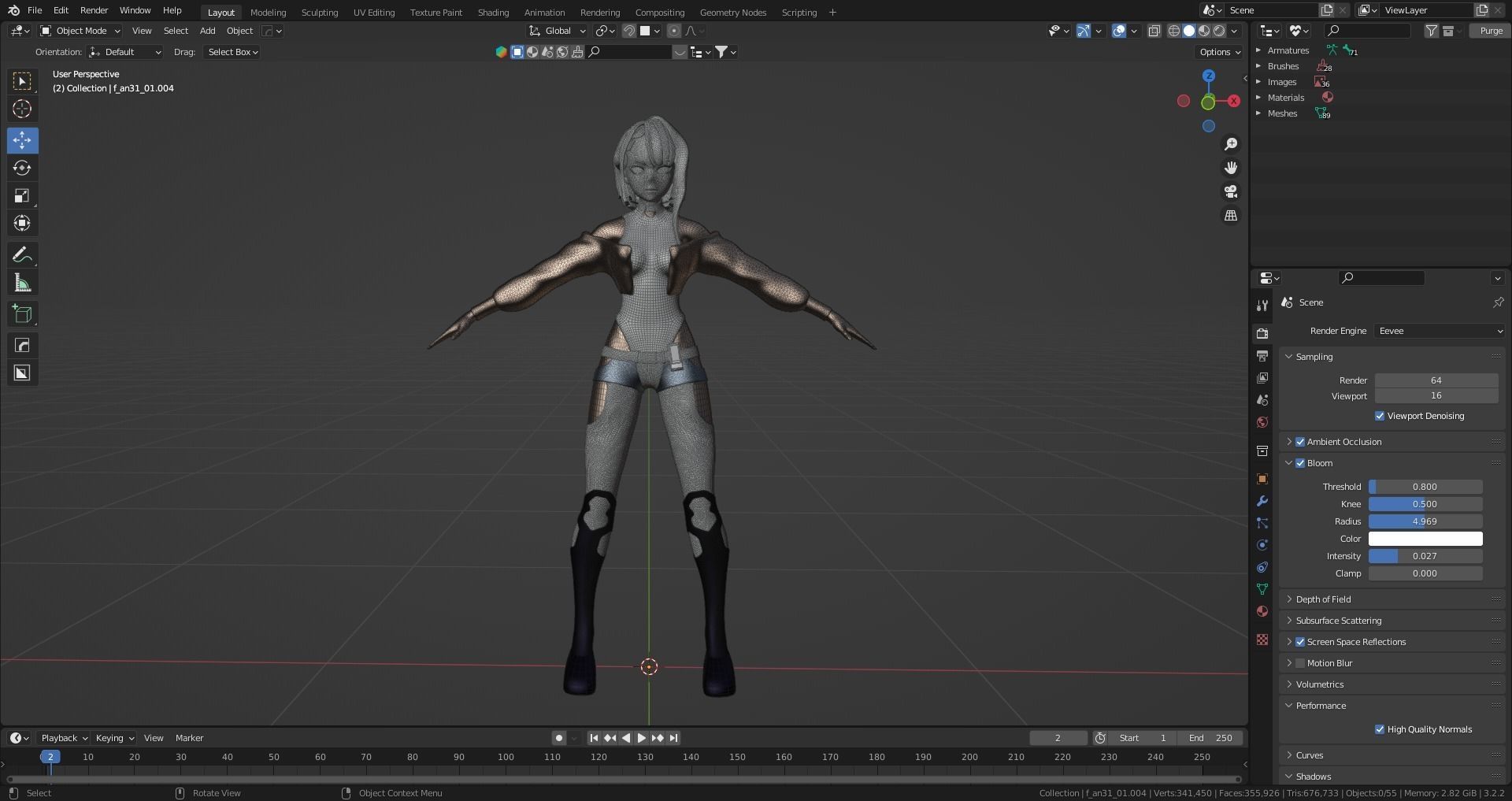 Cyberpunk Edgerunners - Lucy free 3D model | CGTrader