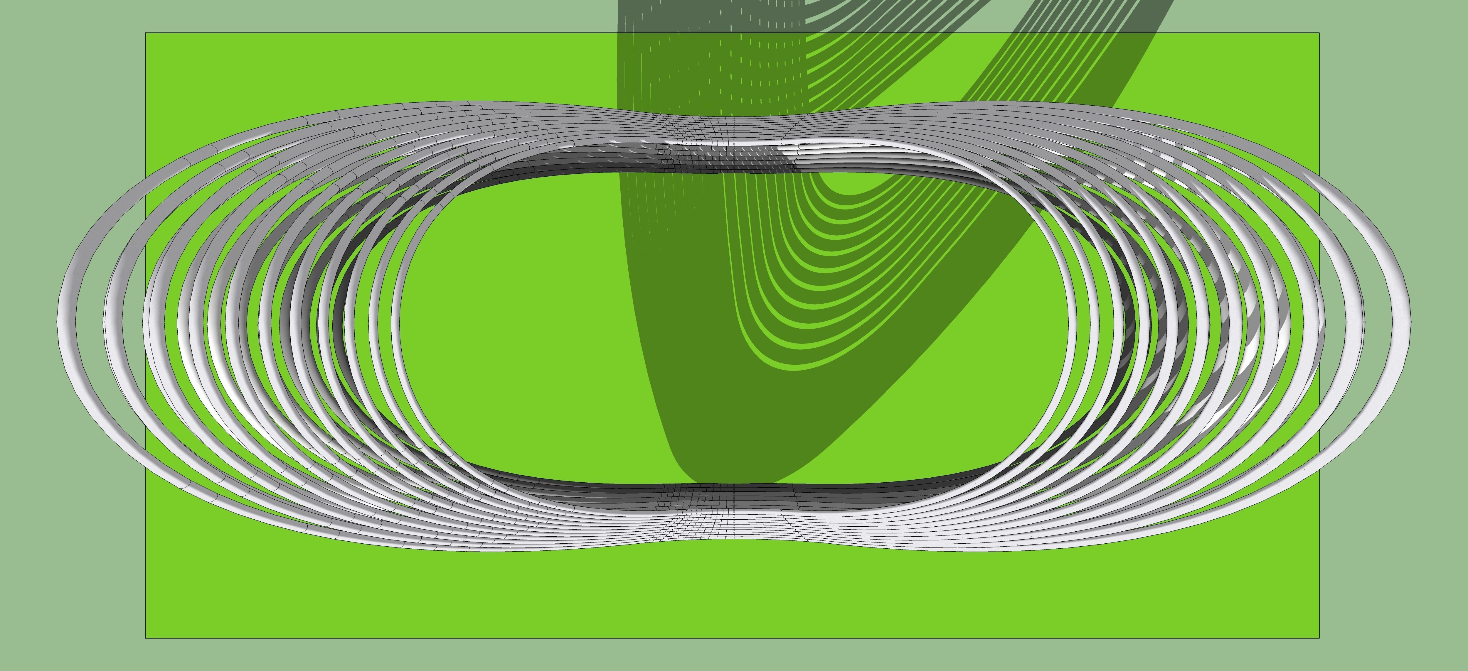 Organic pipe artwork 3d sketchup 3D model | CGTrader