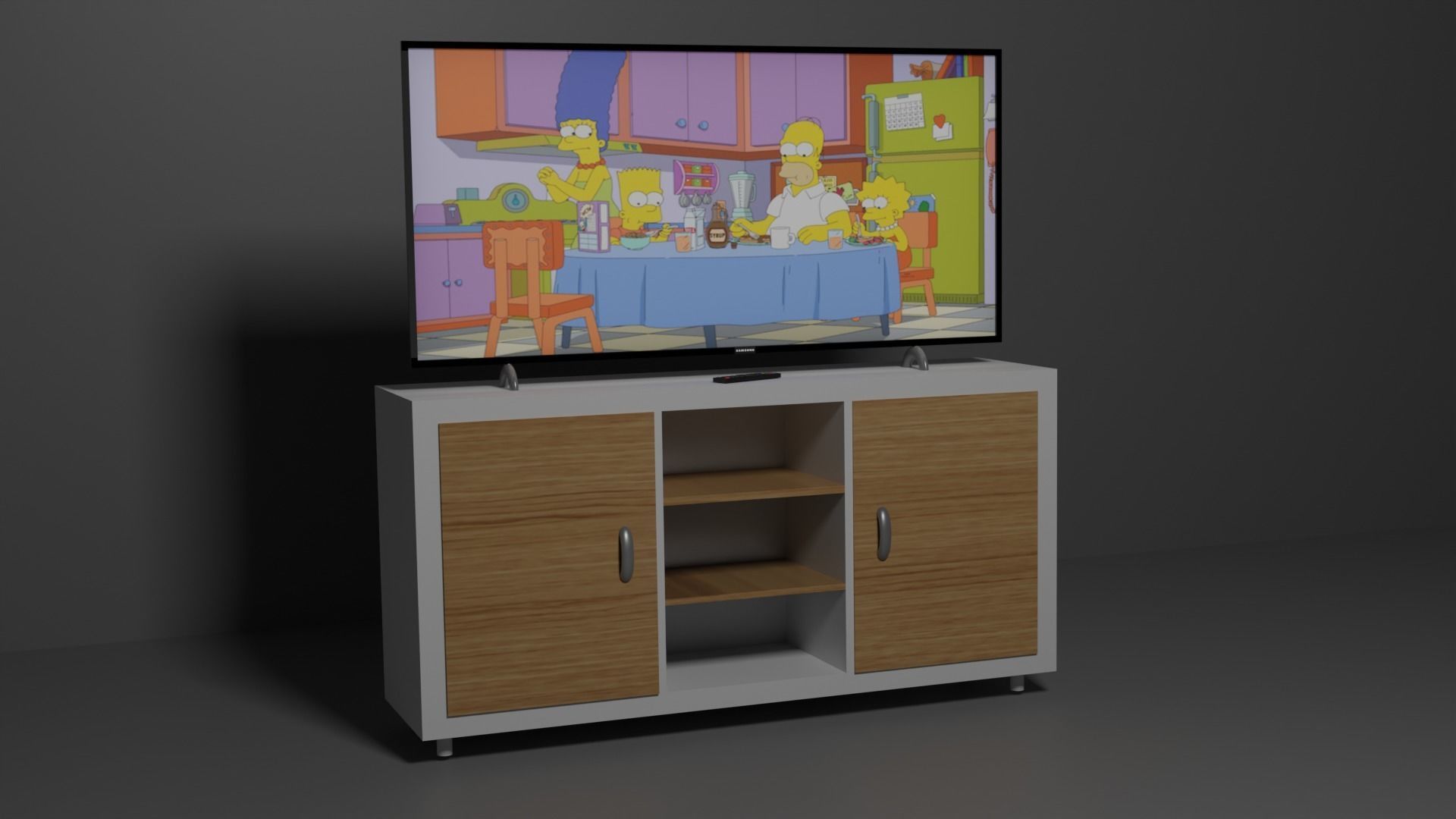 TV hd free 3D model | CGTrader