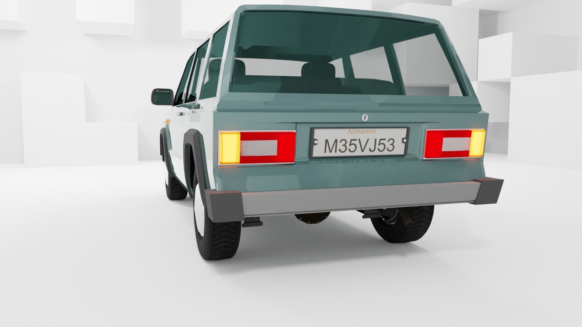 4x4 car 3D model | CGTrader