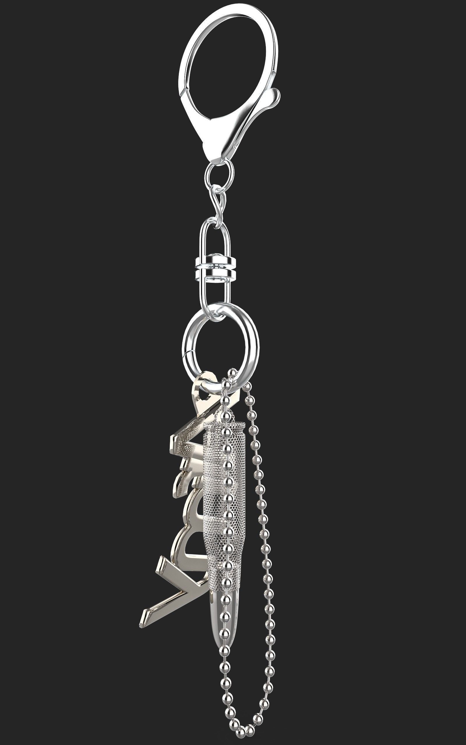 3D model Army Key Tag VR / AR / low-poly | CGTrader