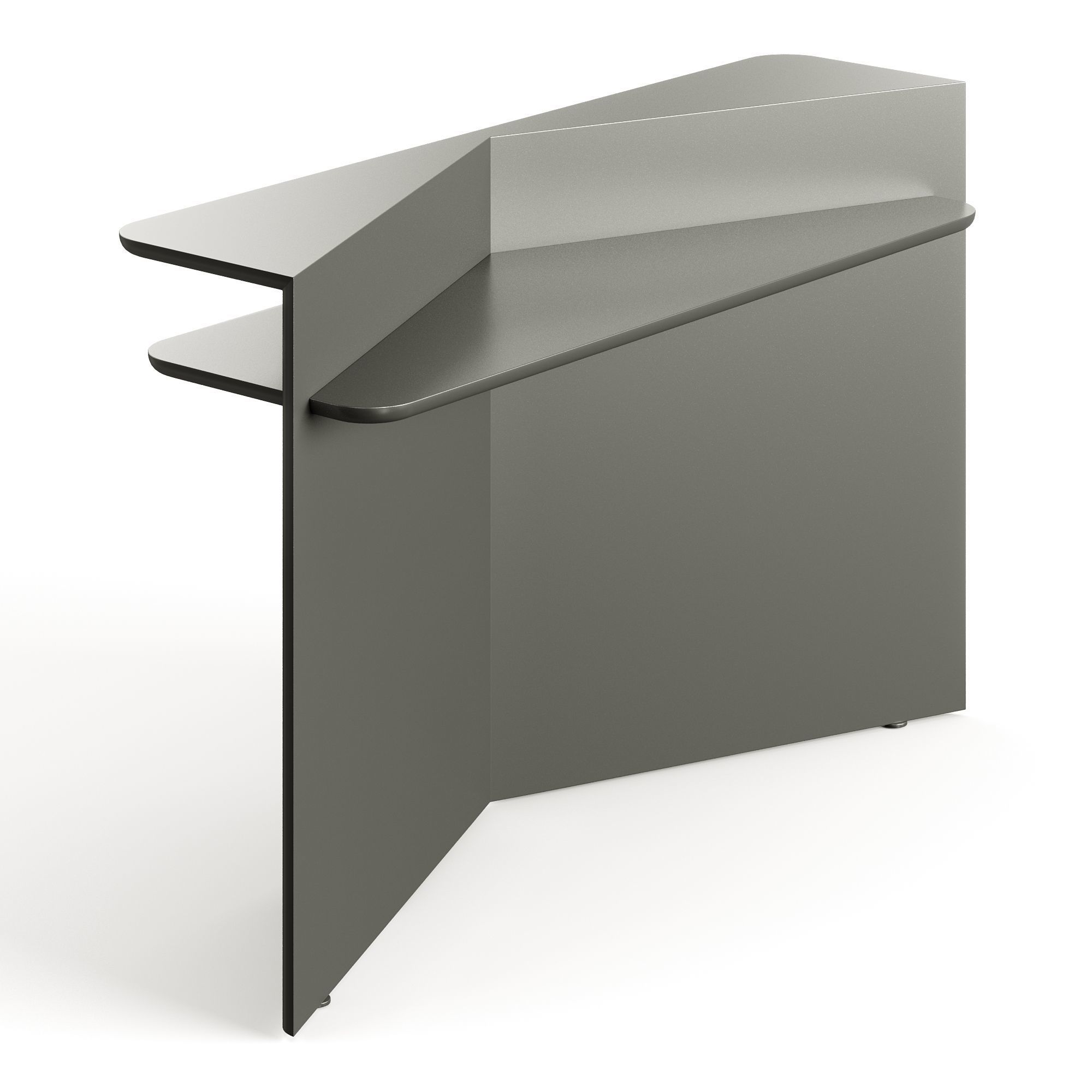 Gallotti Radice Hanami Lacquer Wood Console 3D model | CGTrader