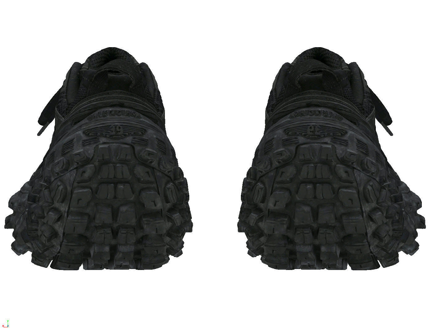 Balenciaga Defender techwear sneaker luxury fashion 3D model | CGTrader