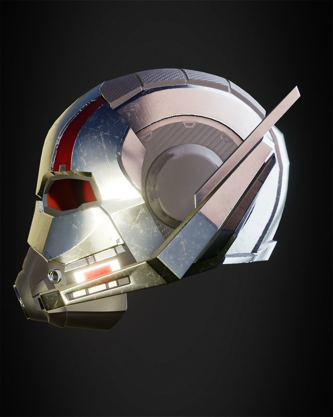 Ant-Man Helmet for Cosplay 3D model 3D printable | CGTrader