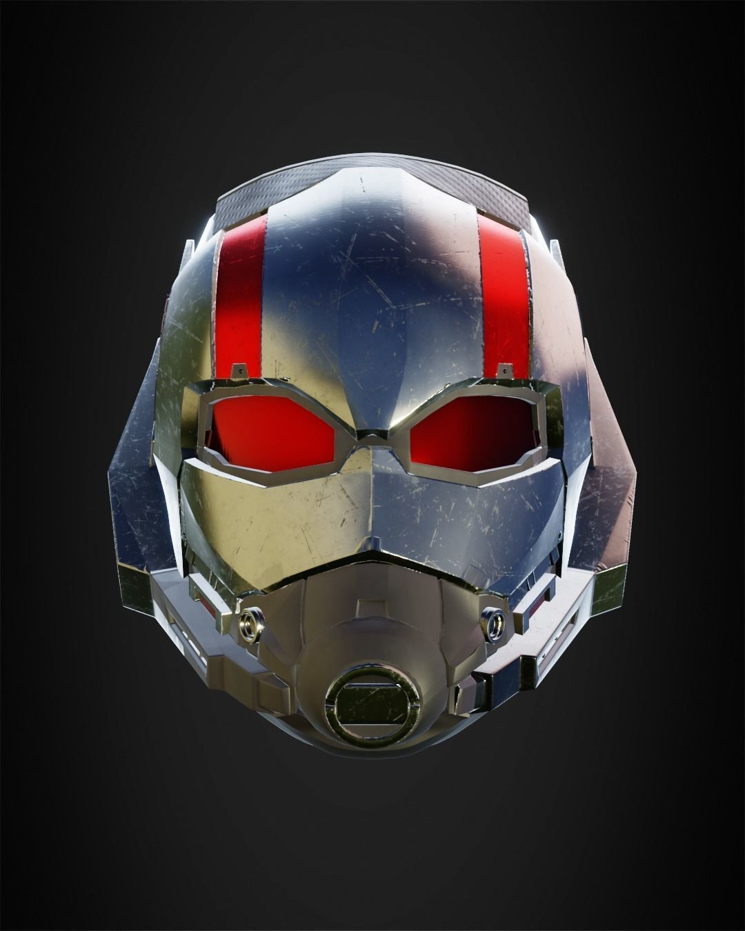Ant-Man Helmet for Cosplay 3D model 3D printable | CGTrader