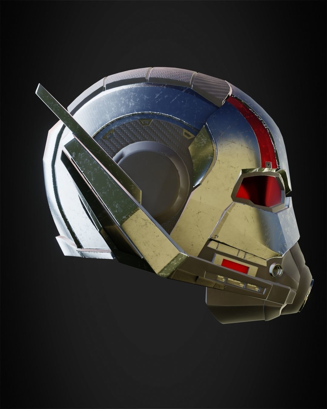 Ant-Man Helmet for Cosplay 3D model 3D printable | CGTrader