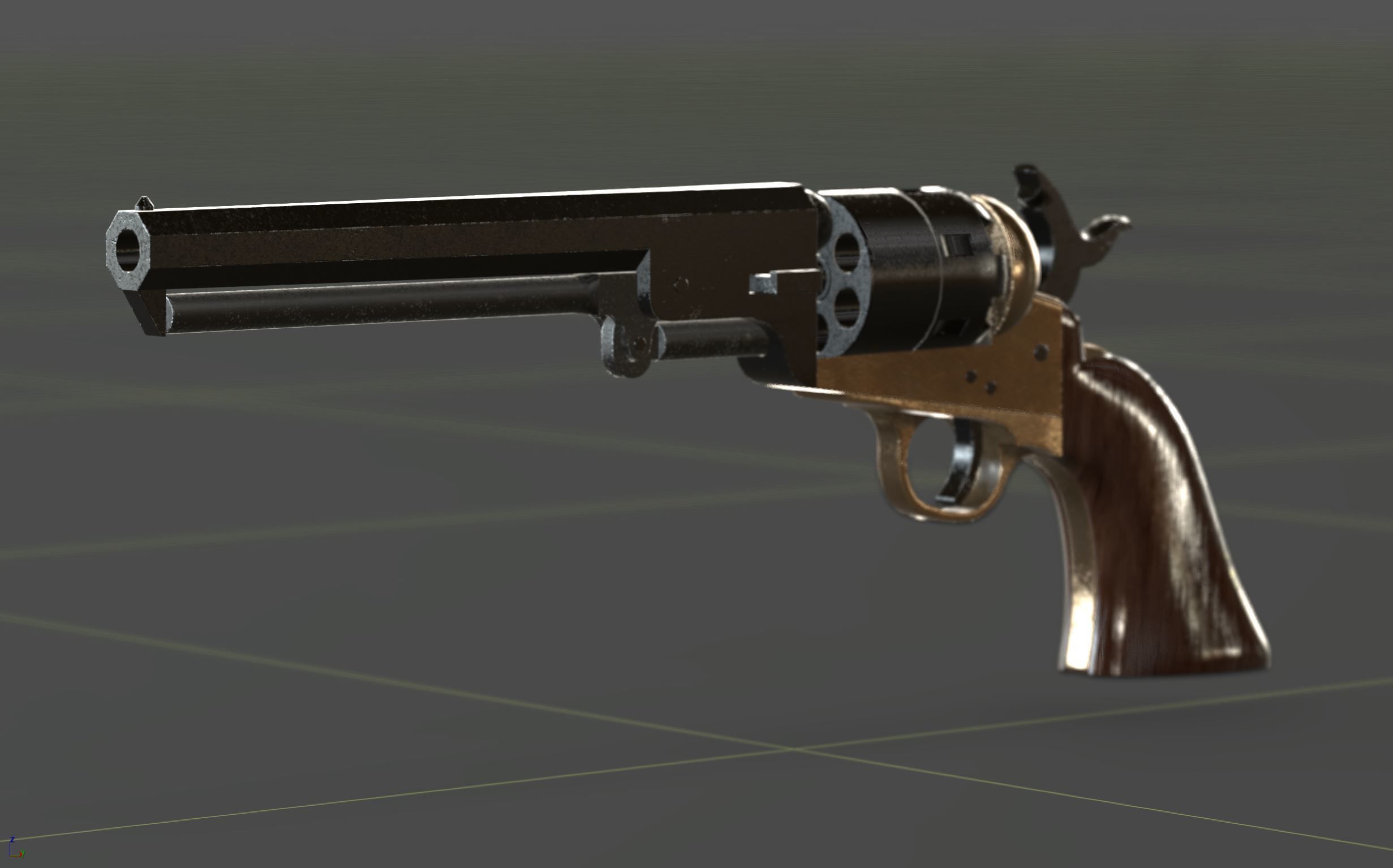 3D model Colt Navy VR / AR / low-poly | CGTrader