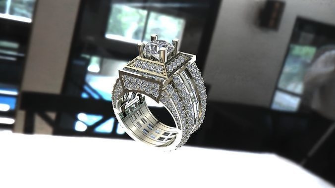 Ring 02 3D model | CGTrader