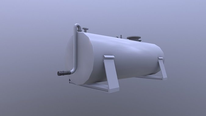 3D model Water tank VR / AR / low-poly | CGTrader