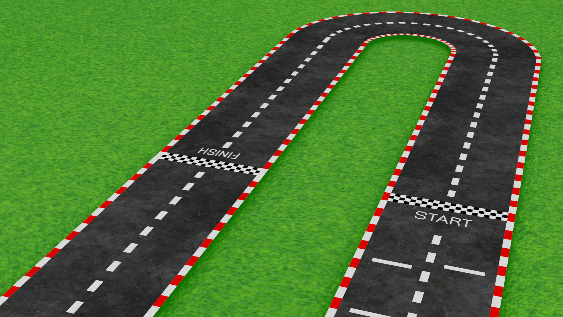 3D model Racetrack - Circuit VR / AR / low-poly | CGTrader