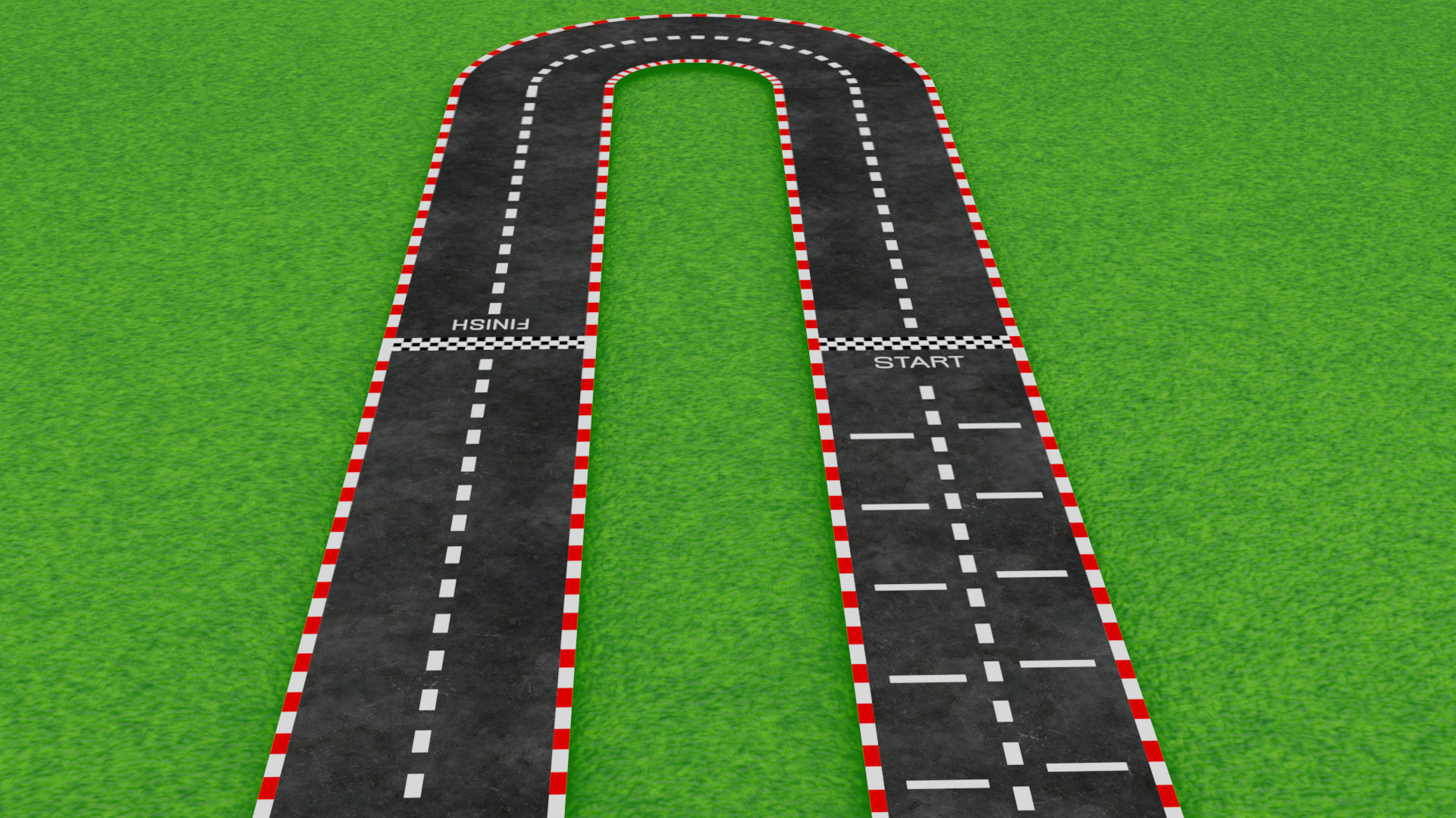 3D model Racetrack - Circuit VR / AR / low-poly | CGTrader