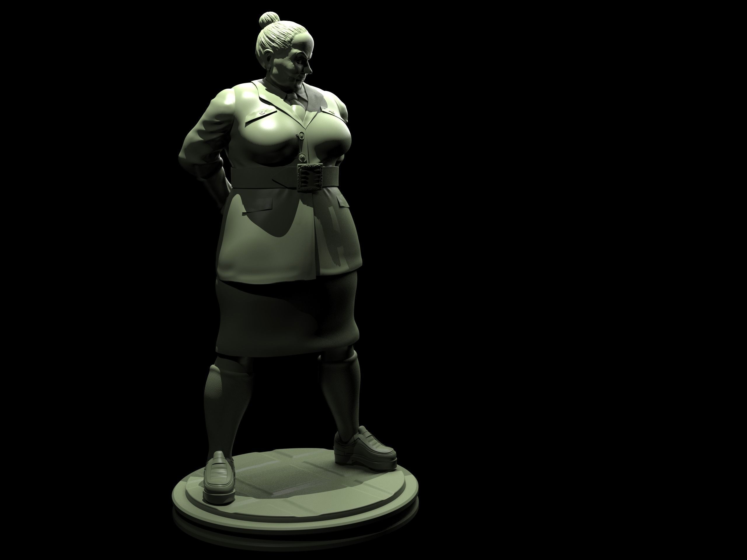 Trunchbull Tronchatoro from movie Matilda for 3d print 3D model 3D ...