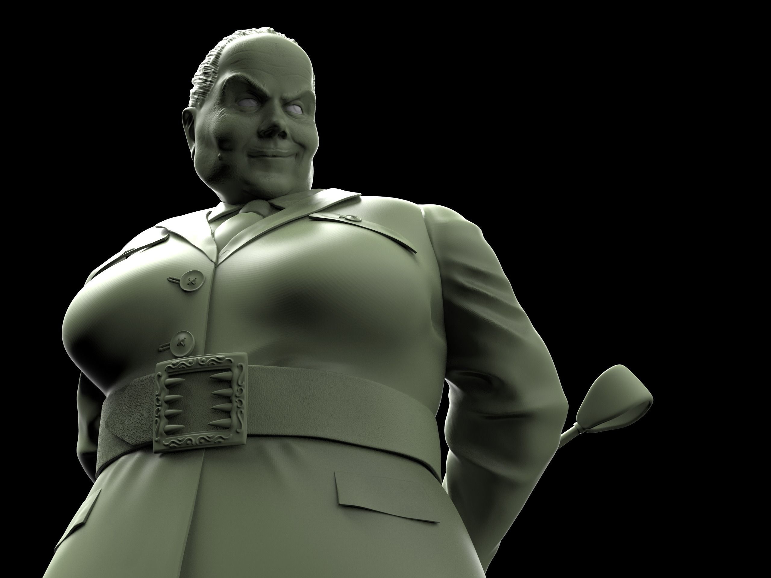 Trunchbull Tronchatoro from movie Matilda for 3d print 3D model 3D ...