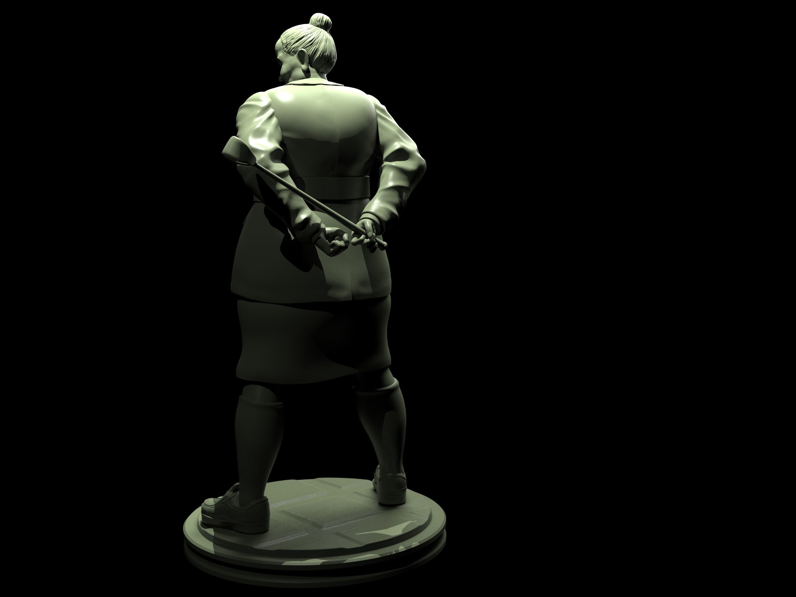 Trunchbull Tronchatoro from movie Matilda for 3d print 3D model 3D ...