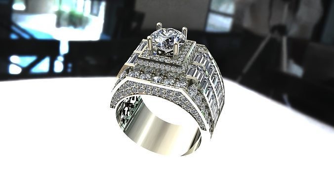 Ring 10 3D model | CGTrader