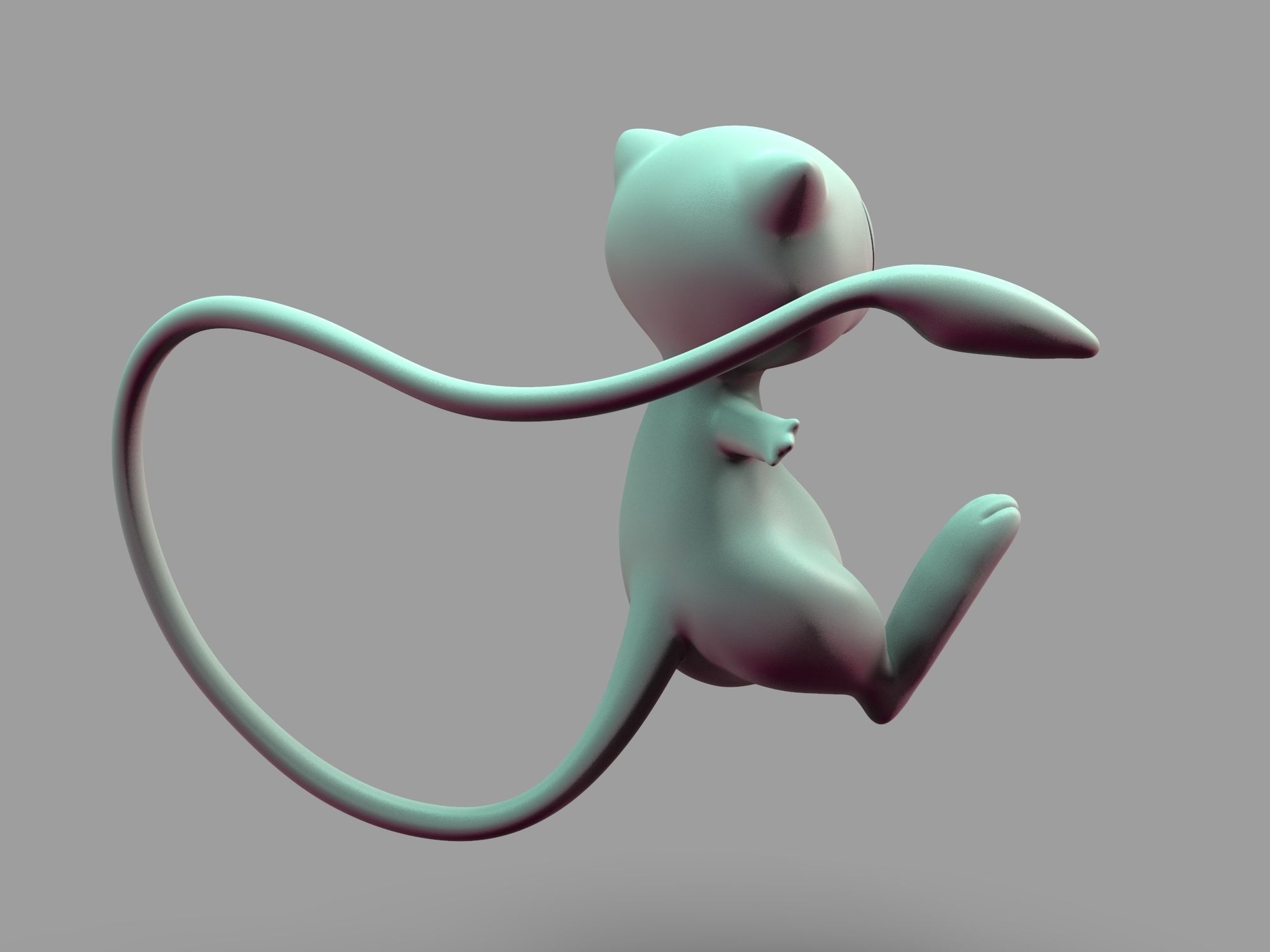 Mew 3D Print Model 3D model 3D printable | CGTrader