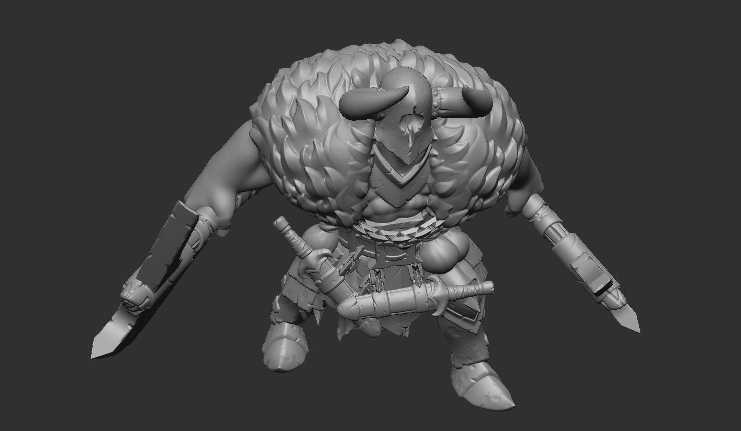 Ravagers of the North - The Rabid 3D model 3D printable | CGTrader