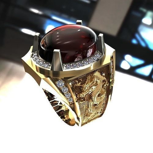 Ring 19 3D model | CGTrader