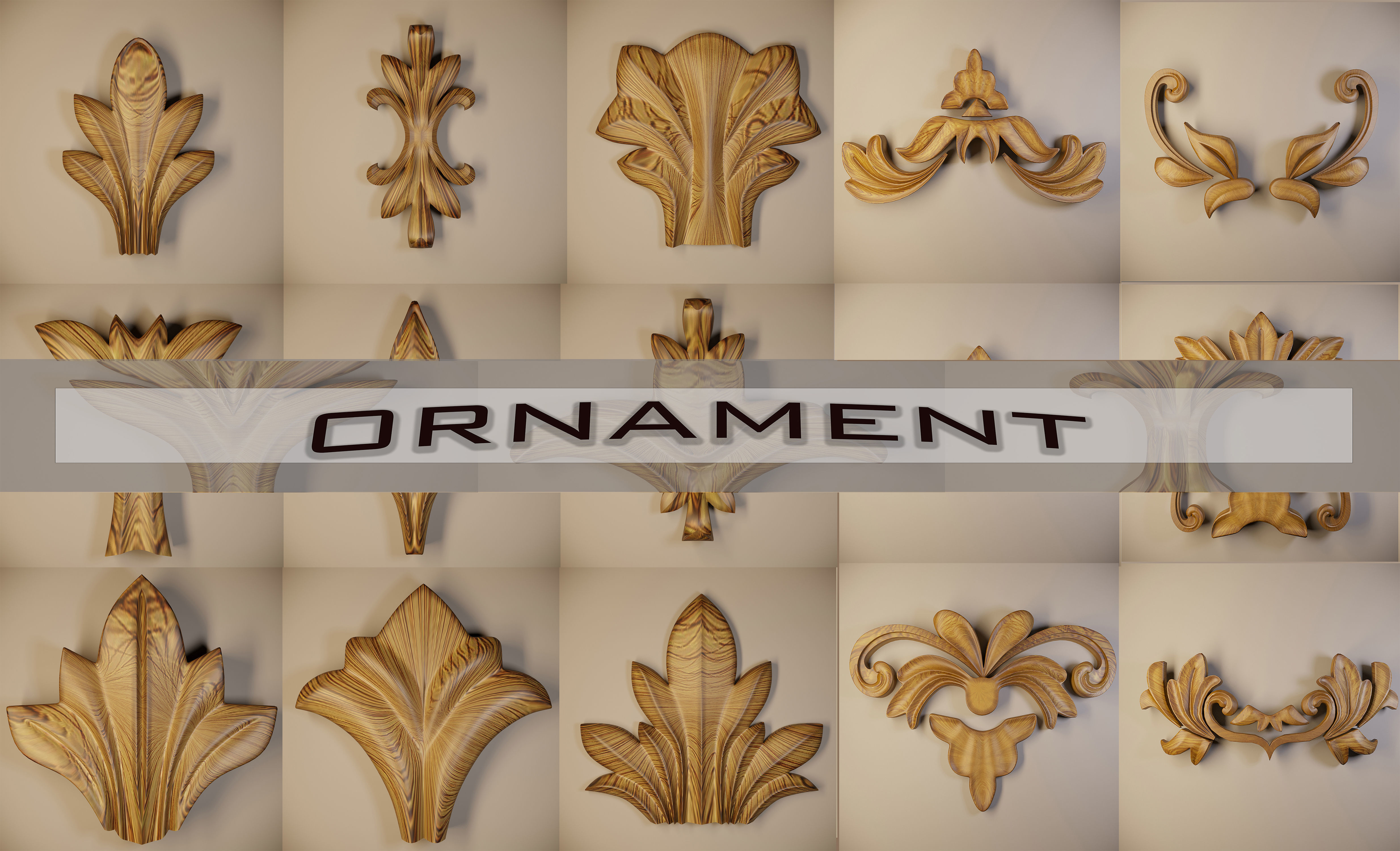 Ornament 3D Model-vol8 3D Model Collection | CGTrader
