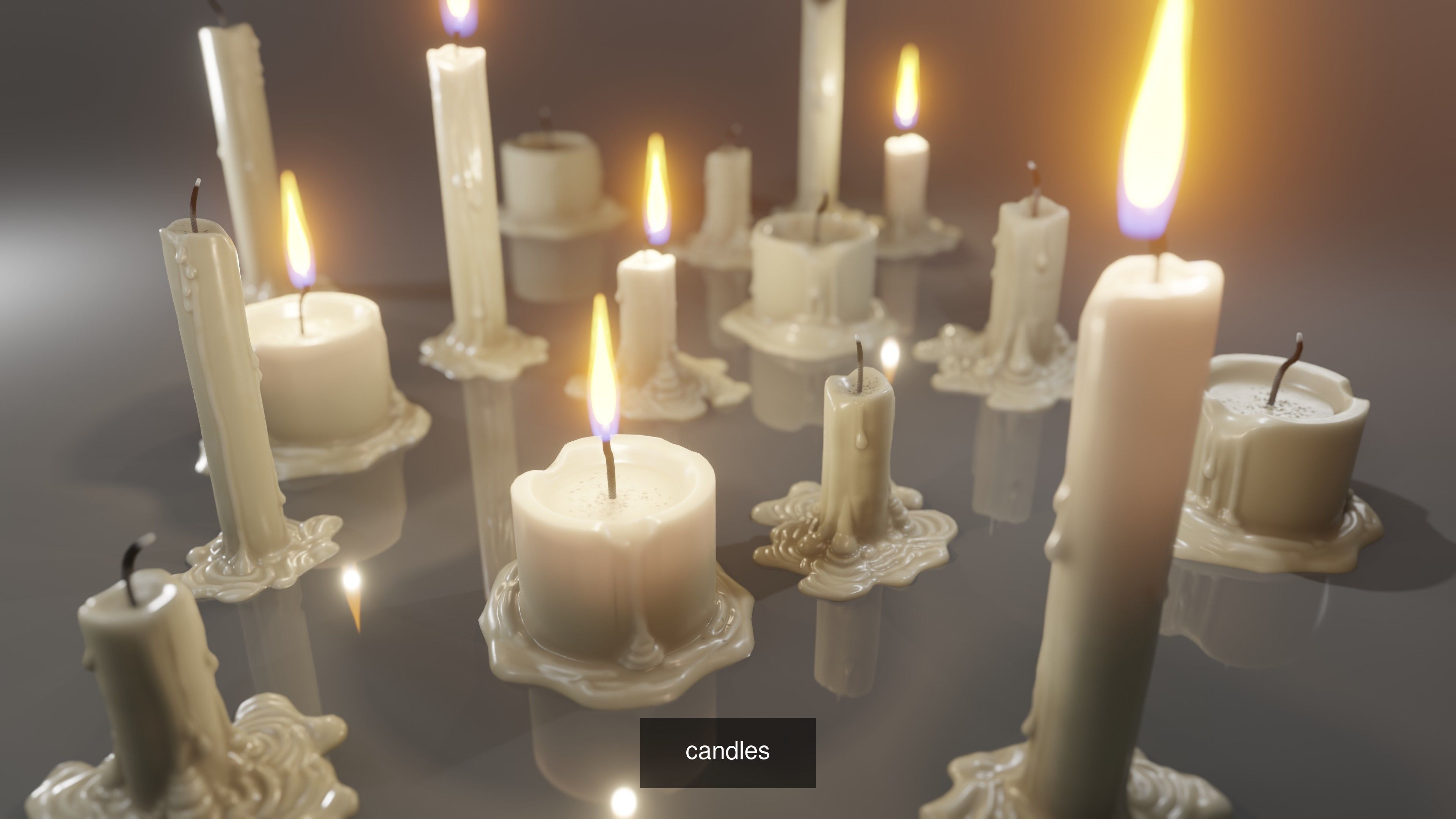 3D Model Collection Modular Gothic Street Assets VR / AR / low-poly | CGTrader