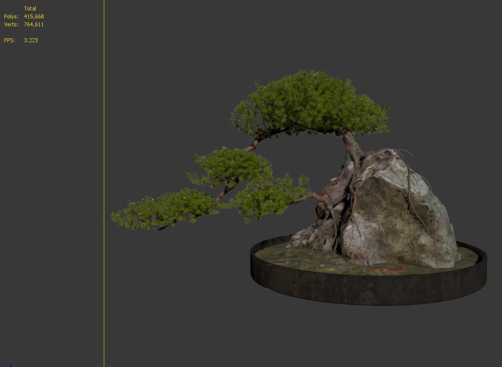Bonsai plant 04 3D model | CGTrader