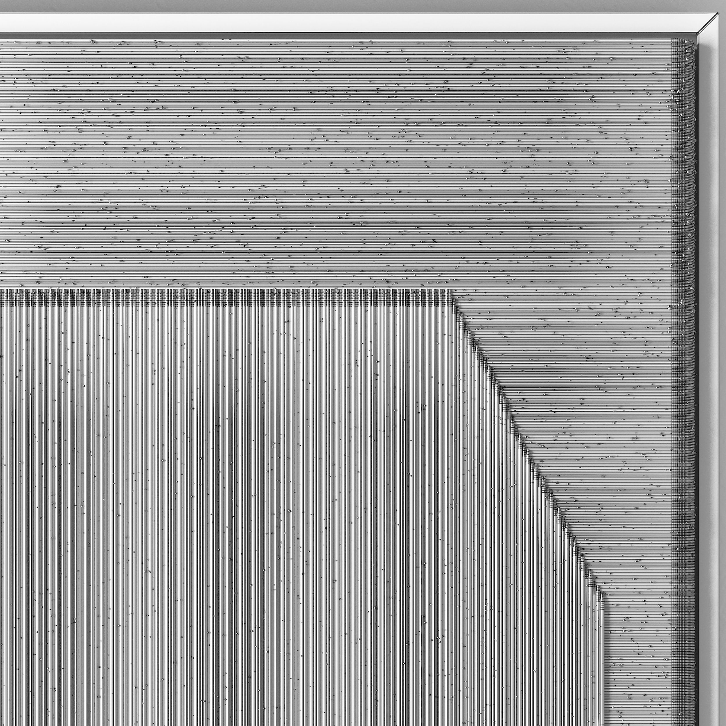 Decorative Panel Of Threads 3D model | CGTrader