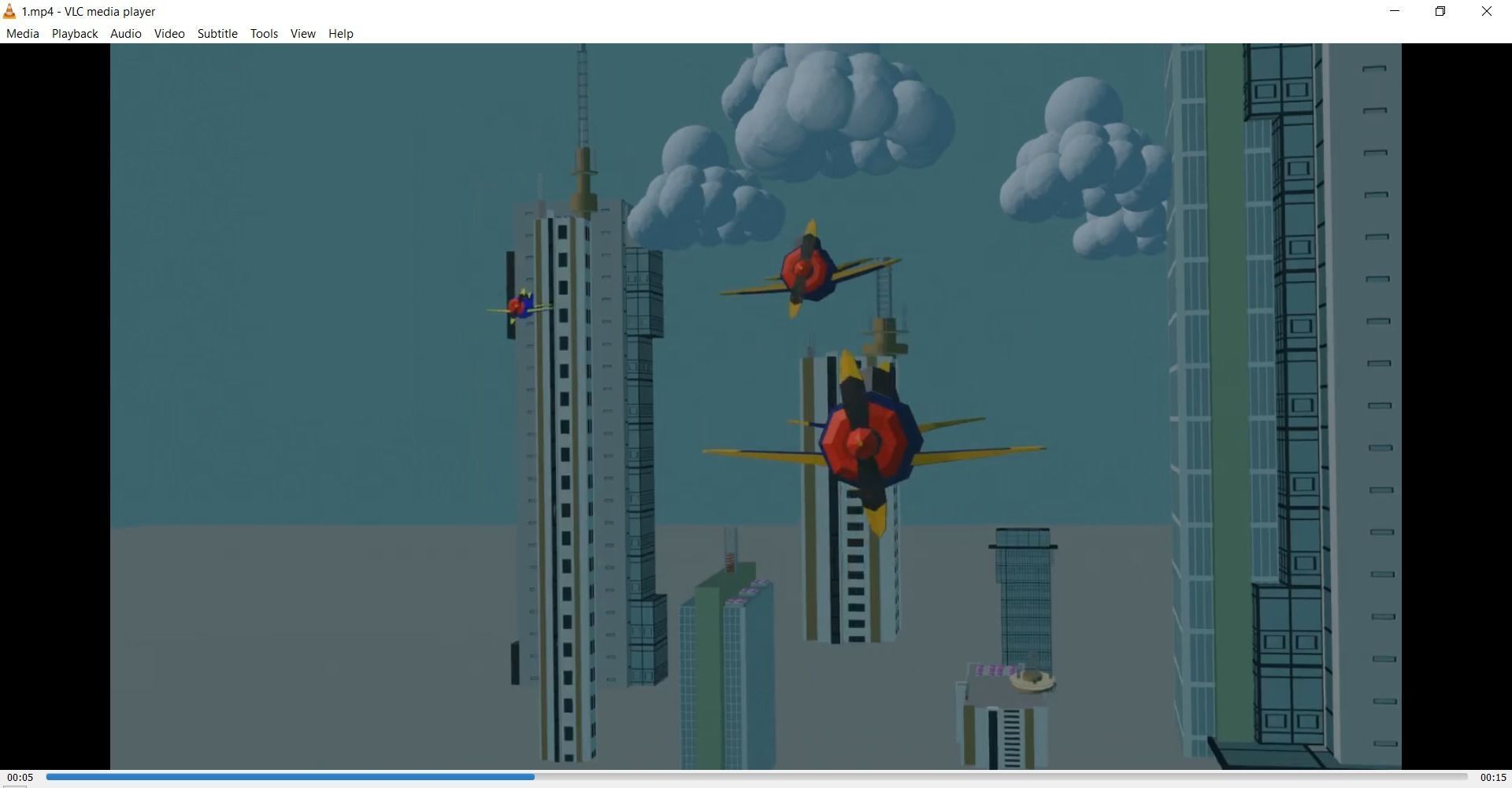 airplane animation 3D model animated | CGTrader