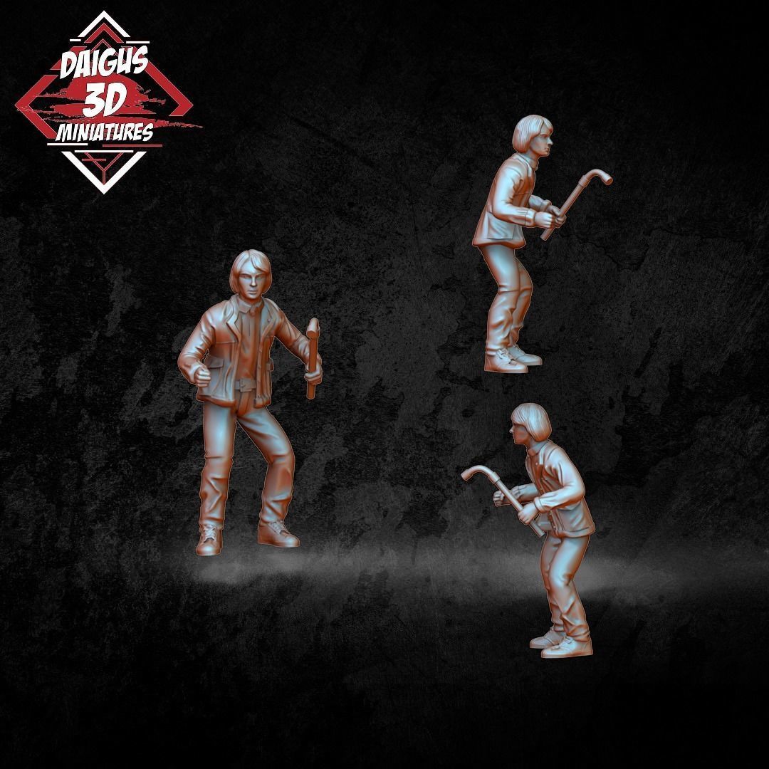 MIKE STRANGER THINGS 3D model 3D printable | CGTrader