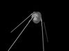 Sputnik 1 kite flying in night sky free VR / AR / low-poly 3D model ...
