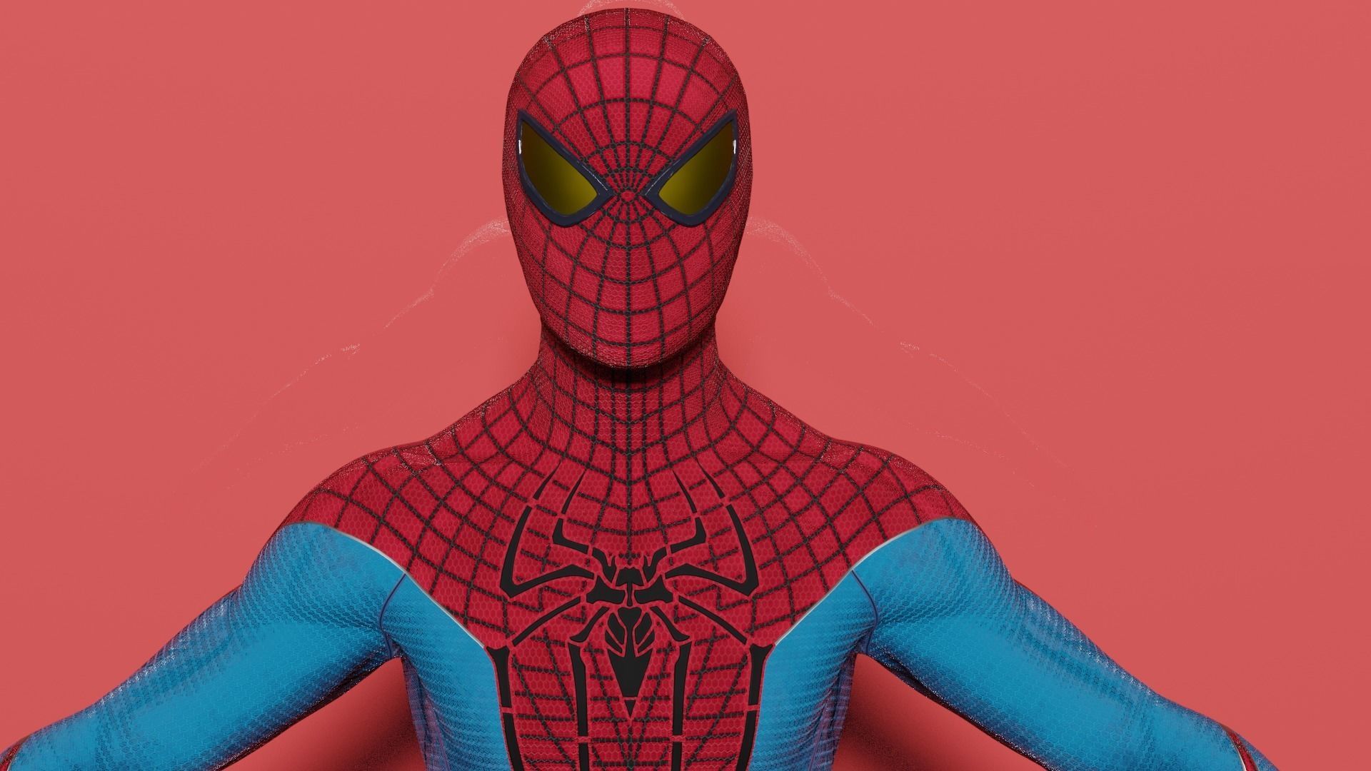TASM Spider-Man 3D model rigged | CGTrader
