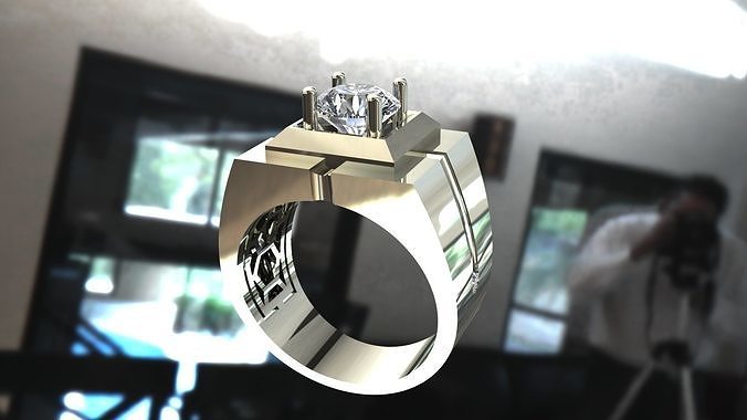 Ring 45 3D model | CGTrader