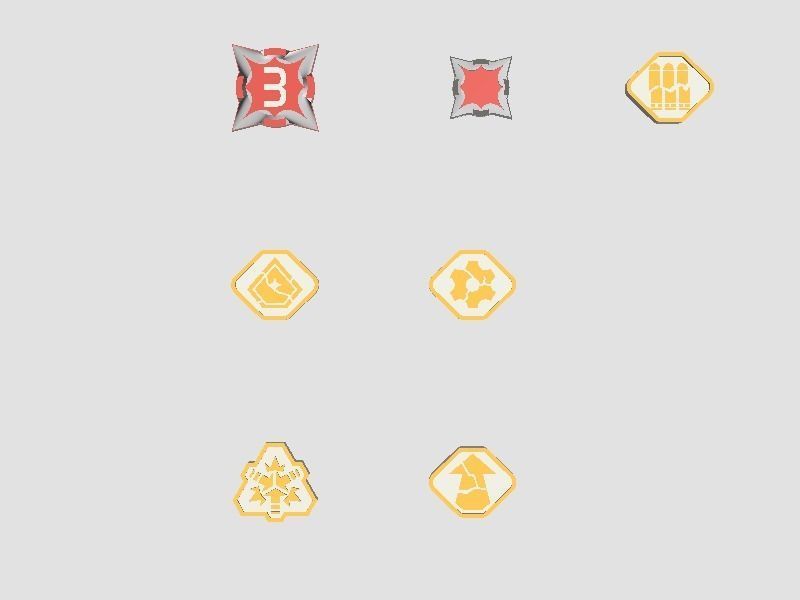 Star Wars Legion - Core Set Tokens 3D model 3D printable | CGTrader