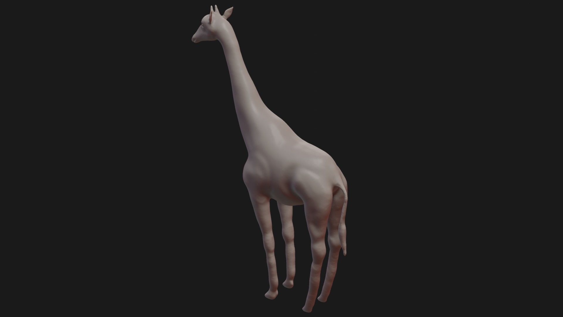Giraffe Base Mesh 3D model | CGTrader