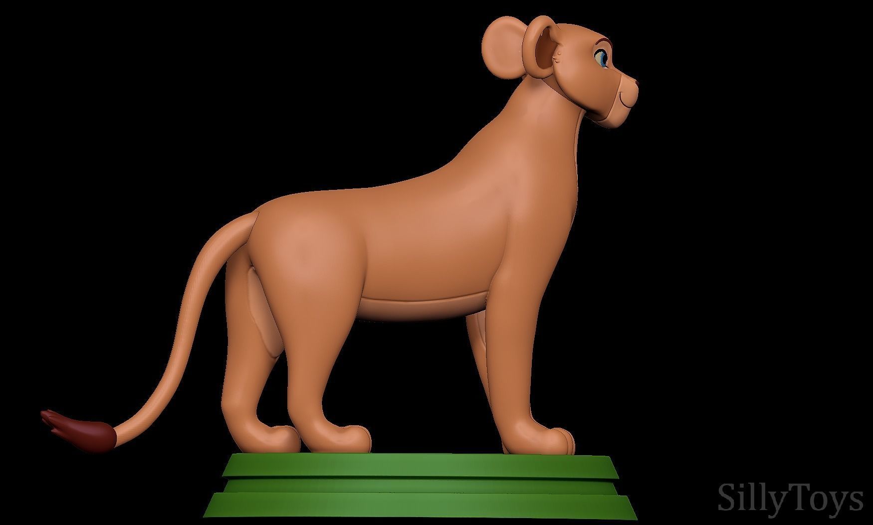 Nala - The Lion King 3D model 3D printable | CGTrader