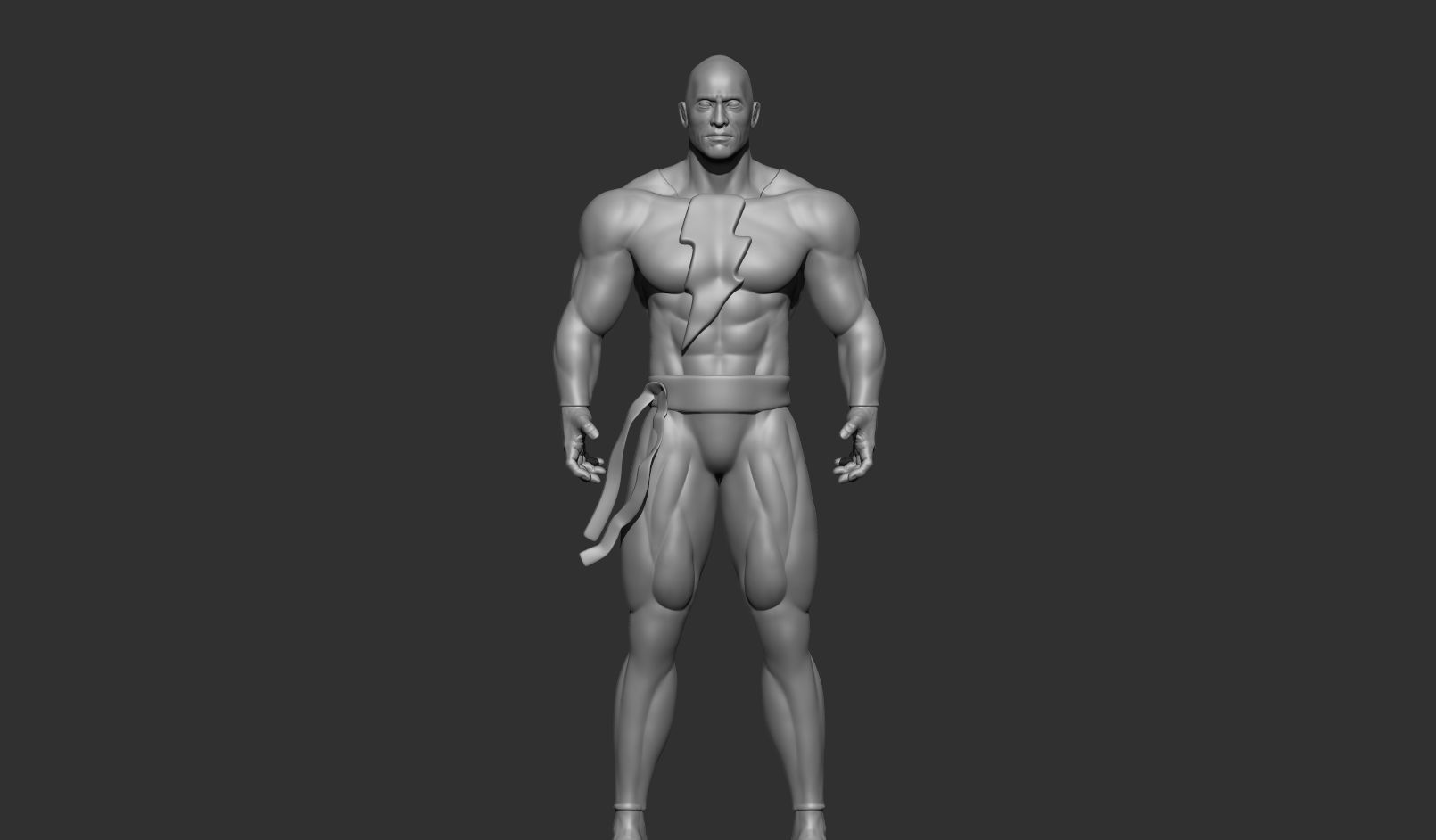 Black Adam 3D print model 3D model 3D printable | CGTrader