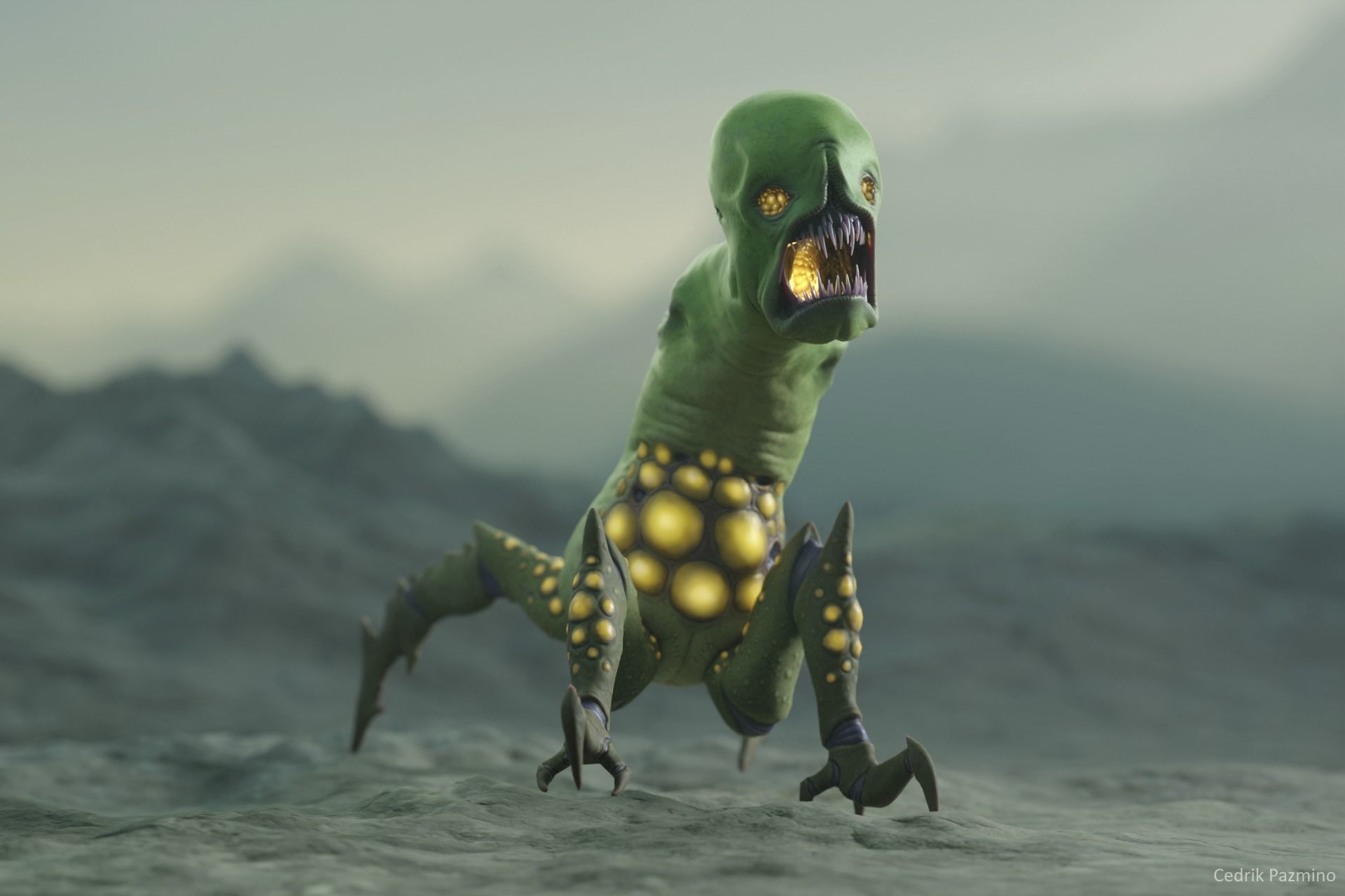 3D model Minecraft Creeper VR / AR / low-poly | CGTrader