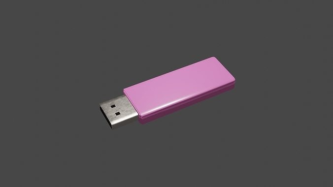 Flashdisk usb flash drive 3D model | CGTrader