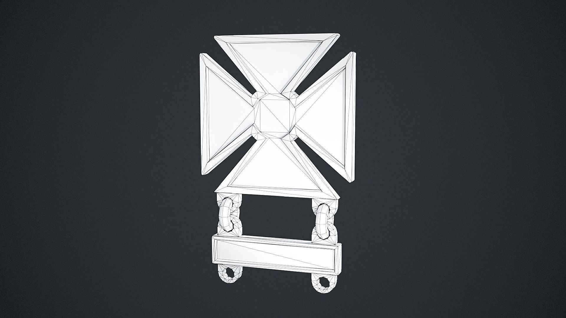 3D model Marksmanship Marksman Badge VR / AR / low-poly | CGTrader