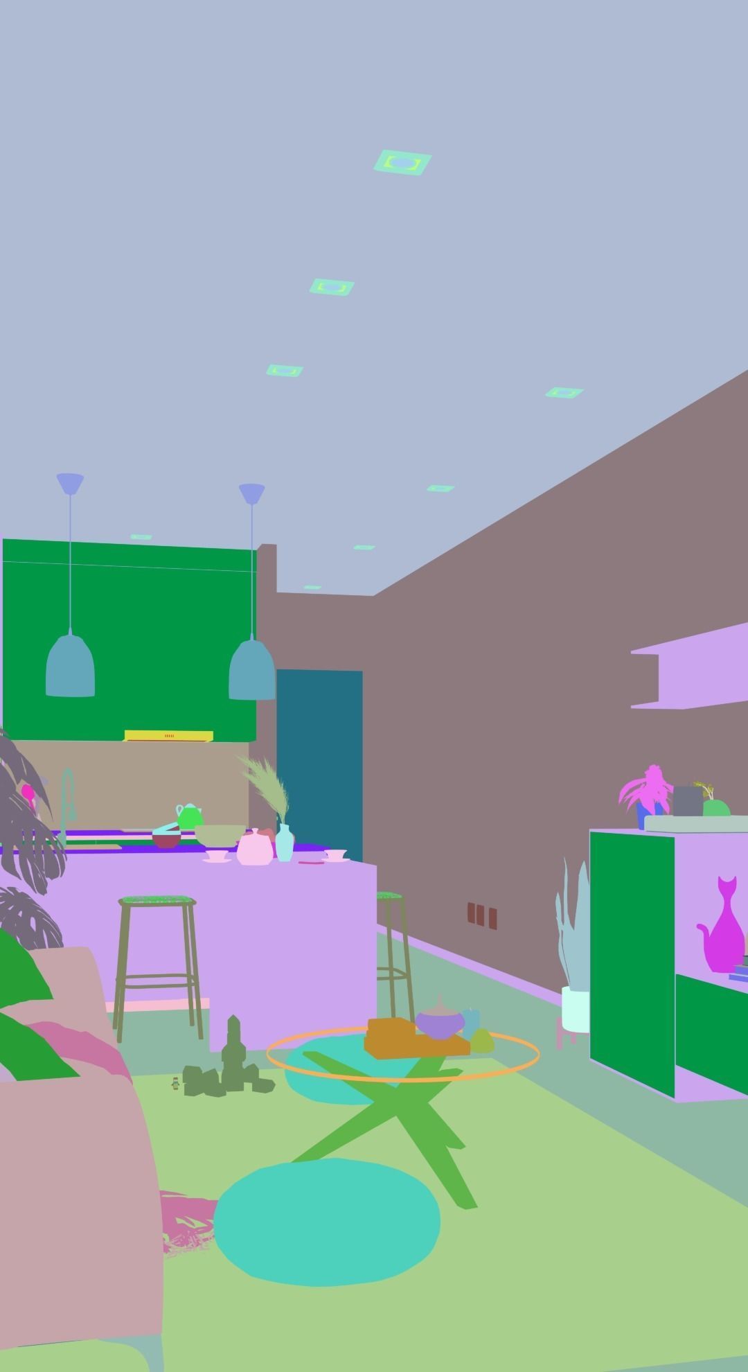3d Sketchup Modelling And Enscape Scene Interior 3d Model Cgtrader