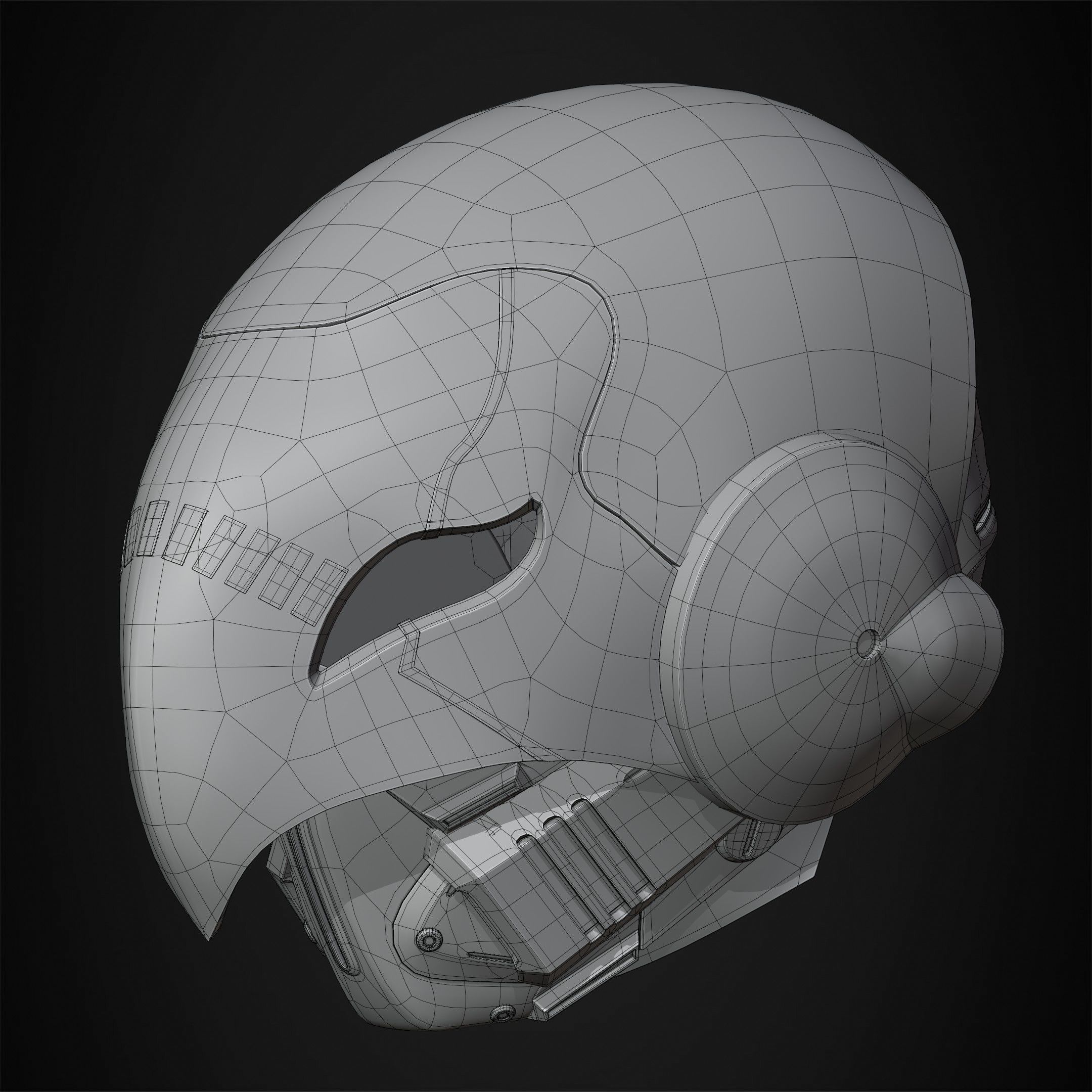Destiny 2 Celestial Nighthawk Helmet for Cosplay 3D model 3D printable ...