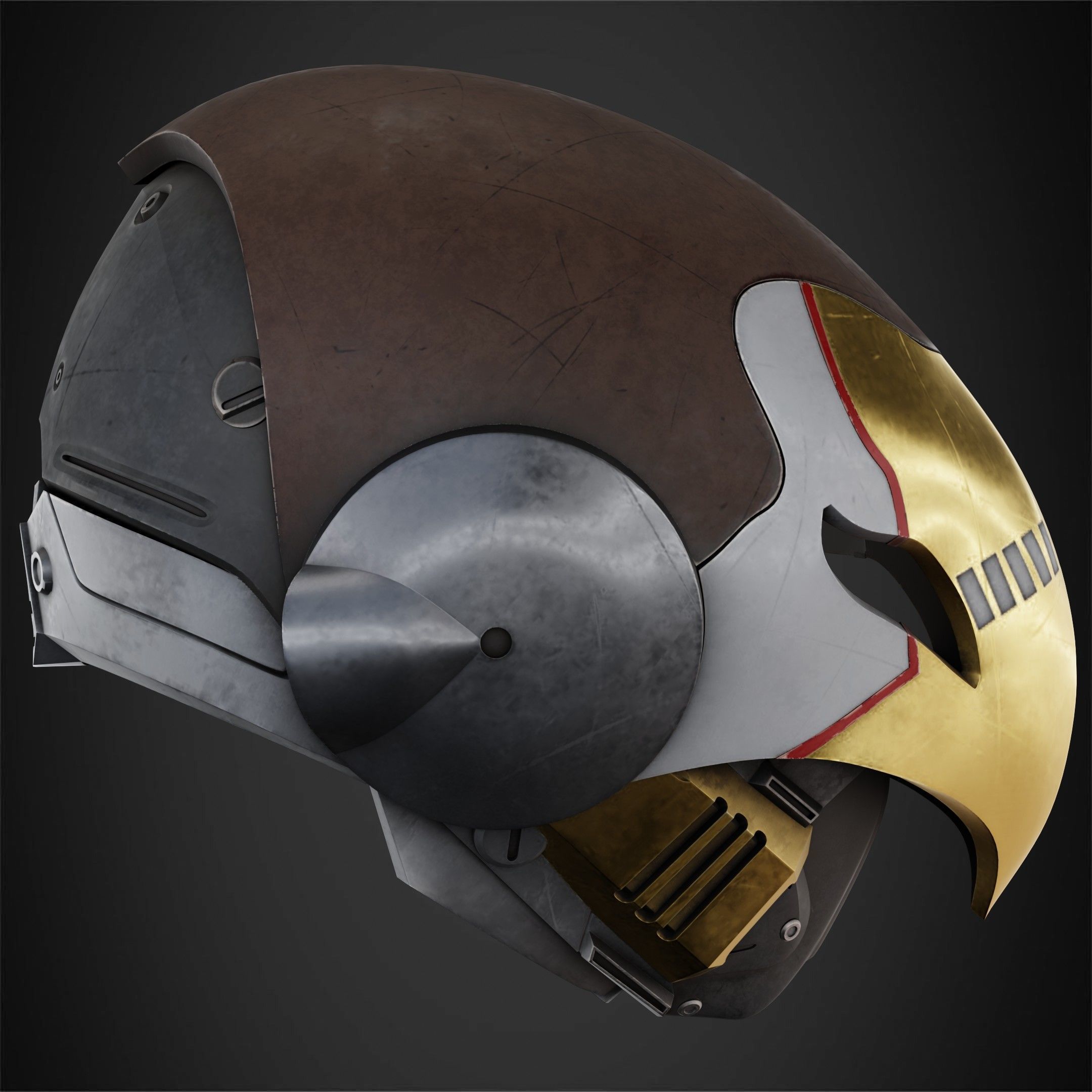 Destiny 2 Celestial Nighthawk Helmet for Cosplay 3D model 3D printable ...